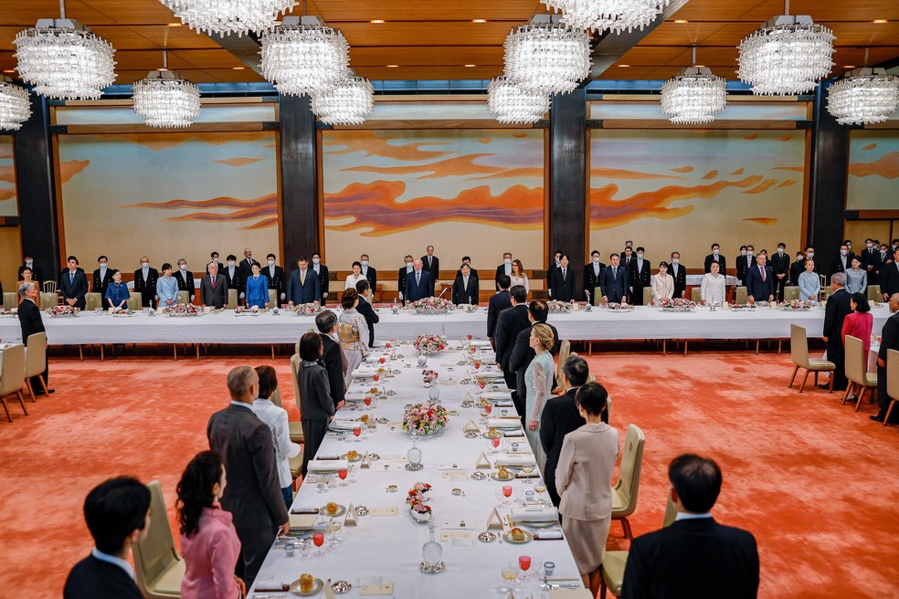Relaxed mood set stage of Japanese state banquet for Lula | Politics ...