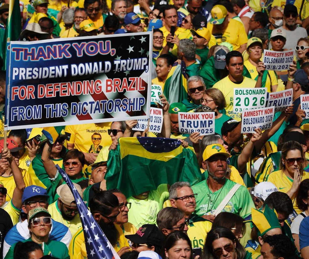 Bolsonaro allies thank Trump as protests target Brazil’s Supreme Court