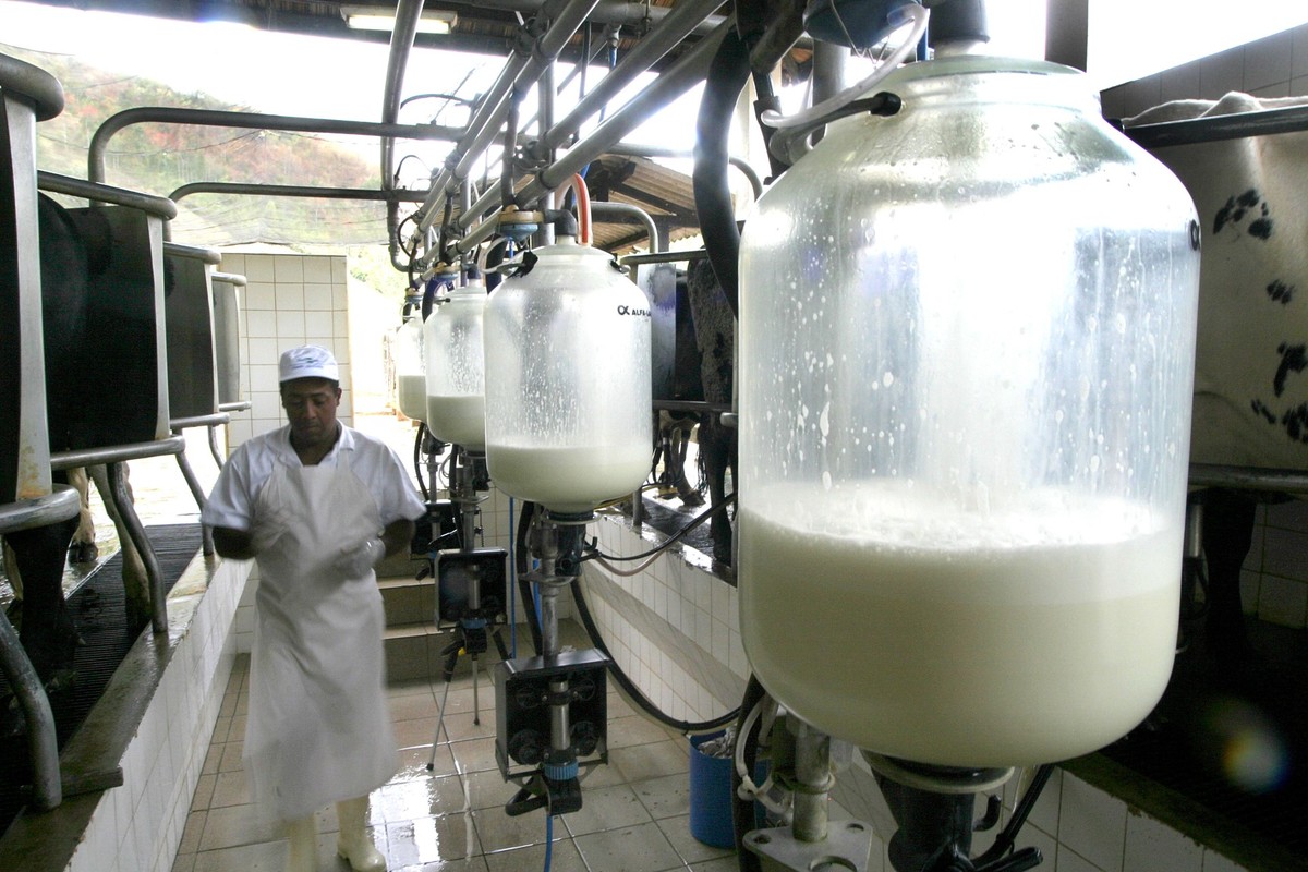 Milk prices fall at farms, rise at retail