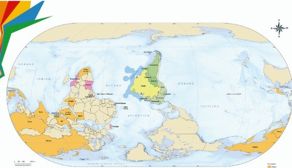 Stats agency releases new map with Global South at the top